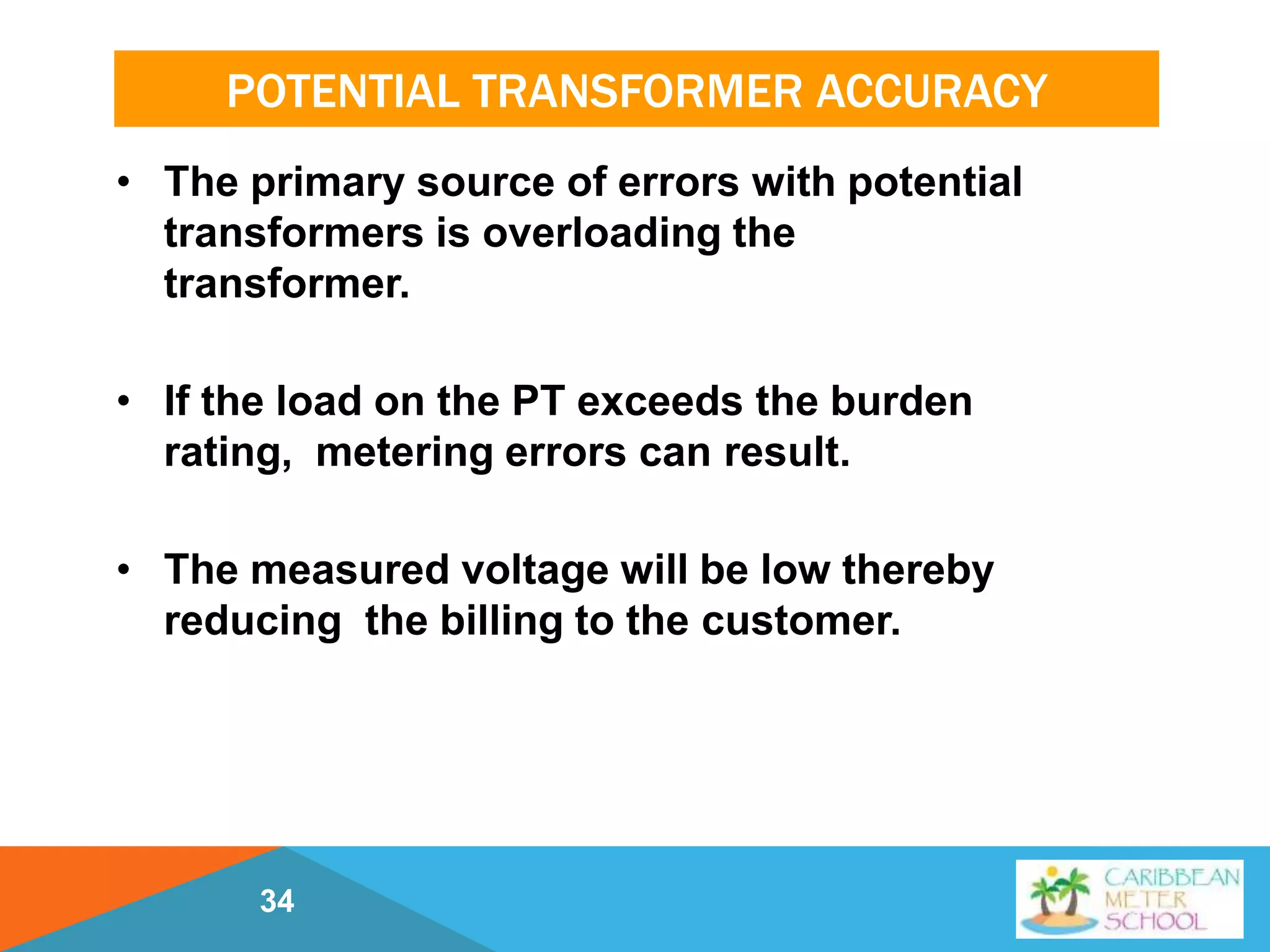 Introduction to CTs and PTs | PPTX