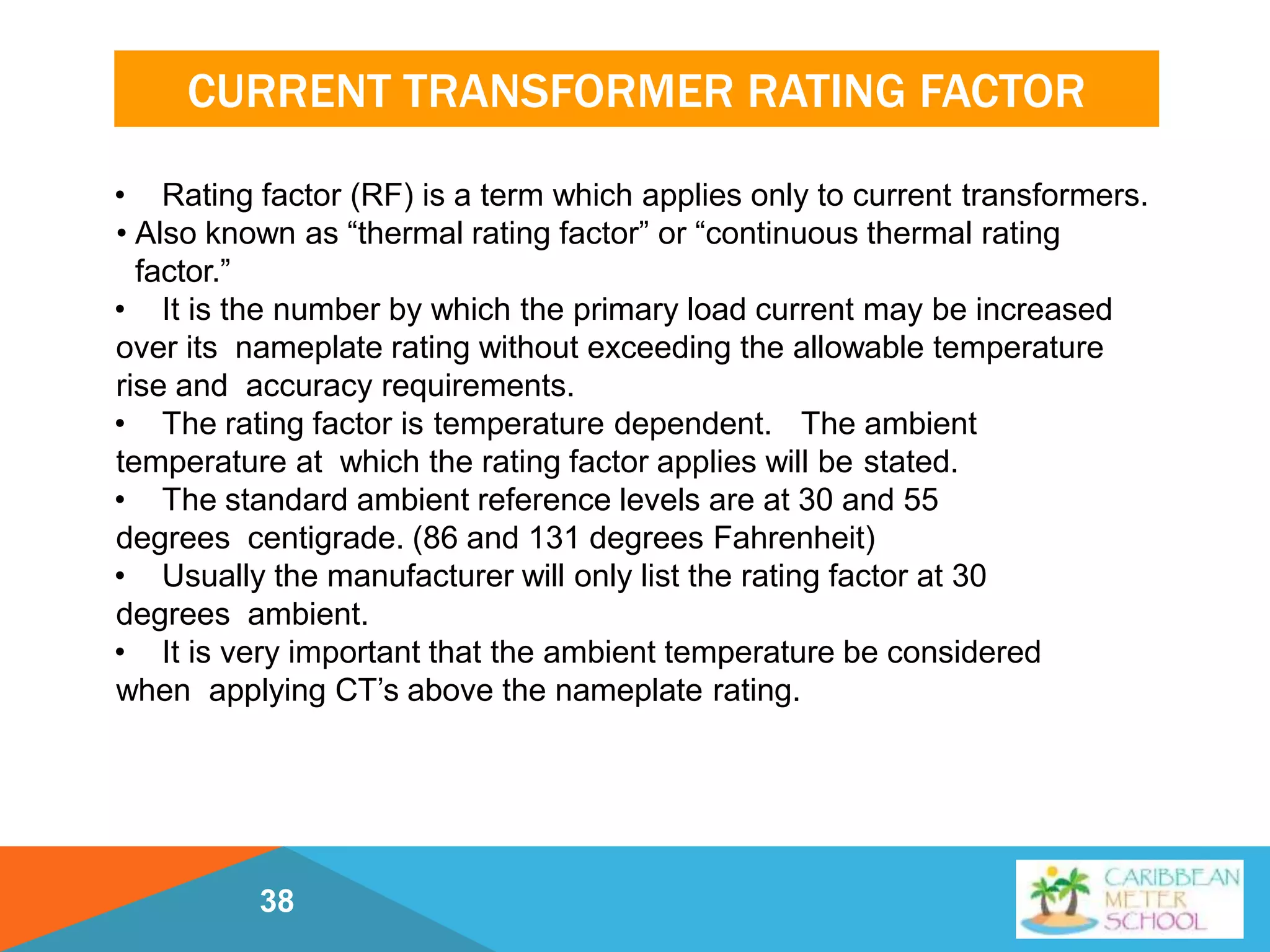 Introduction to CTs and PTs | PPTX