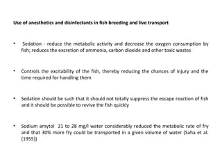 5.3 packing and transportation of fish seed | PPT