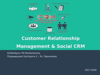Customer relationship management system | PPT