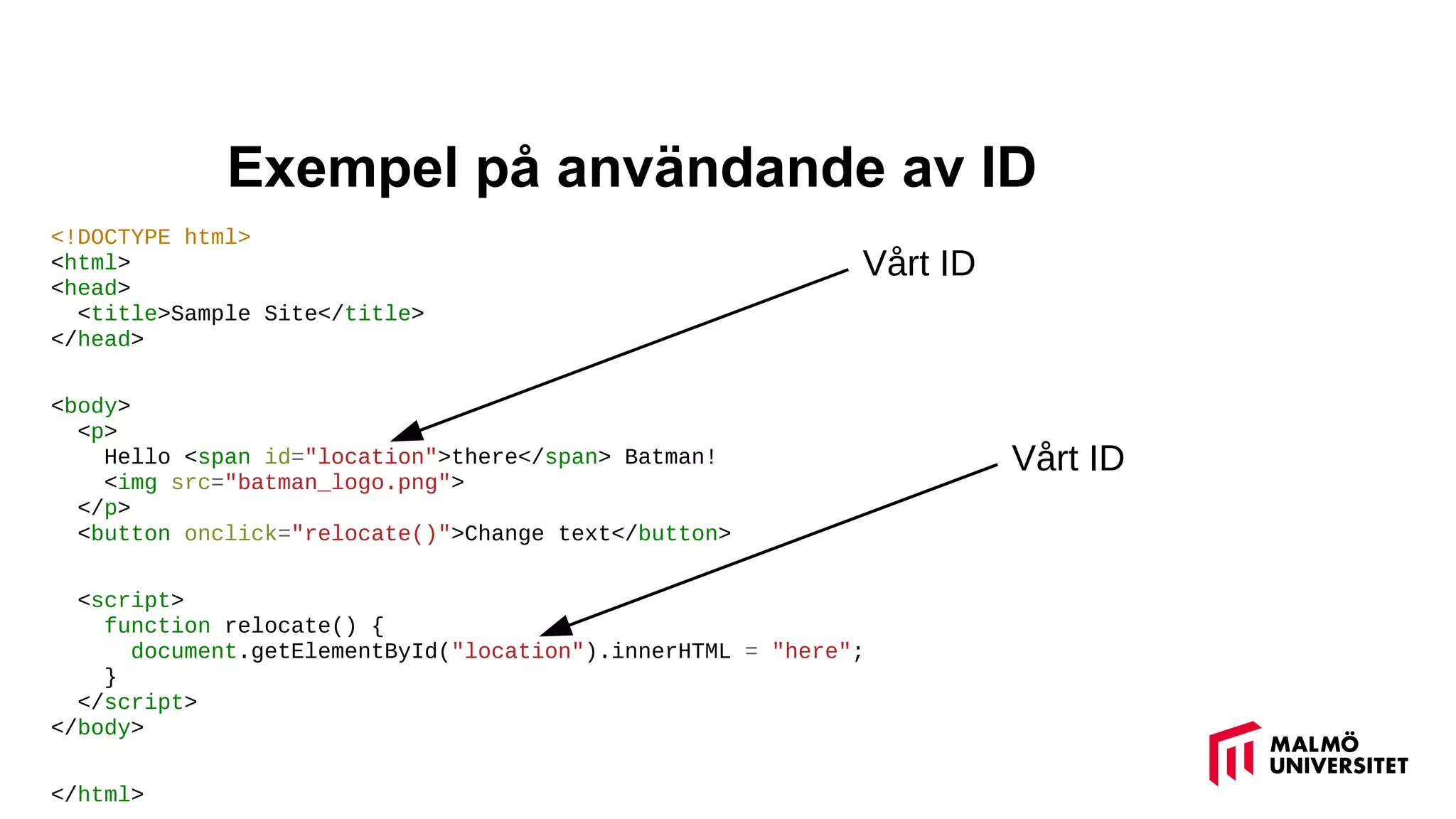 JavaScript + DOM | PPT