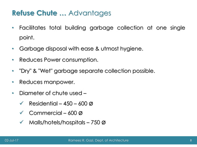 Refuse Chute | PDF | Indoor Environmental Quality | Home & Garden