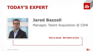 Driving Productivity and Efficiency in CDW’s Talent Acquisition ...