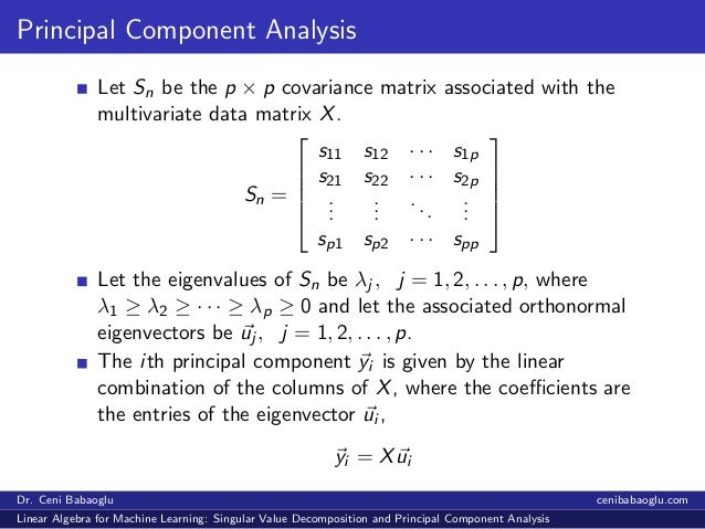 5. Linear Algebra for Machine Learning: Singular Value Decomposition