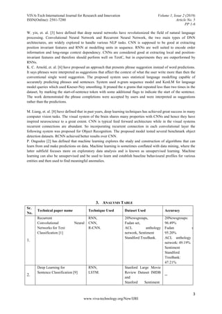 Survey on Text Prediction Techniques | PDF