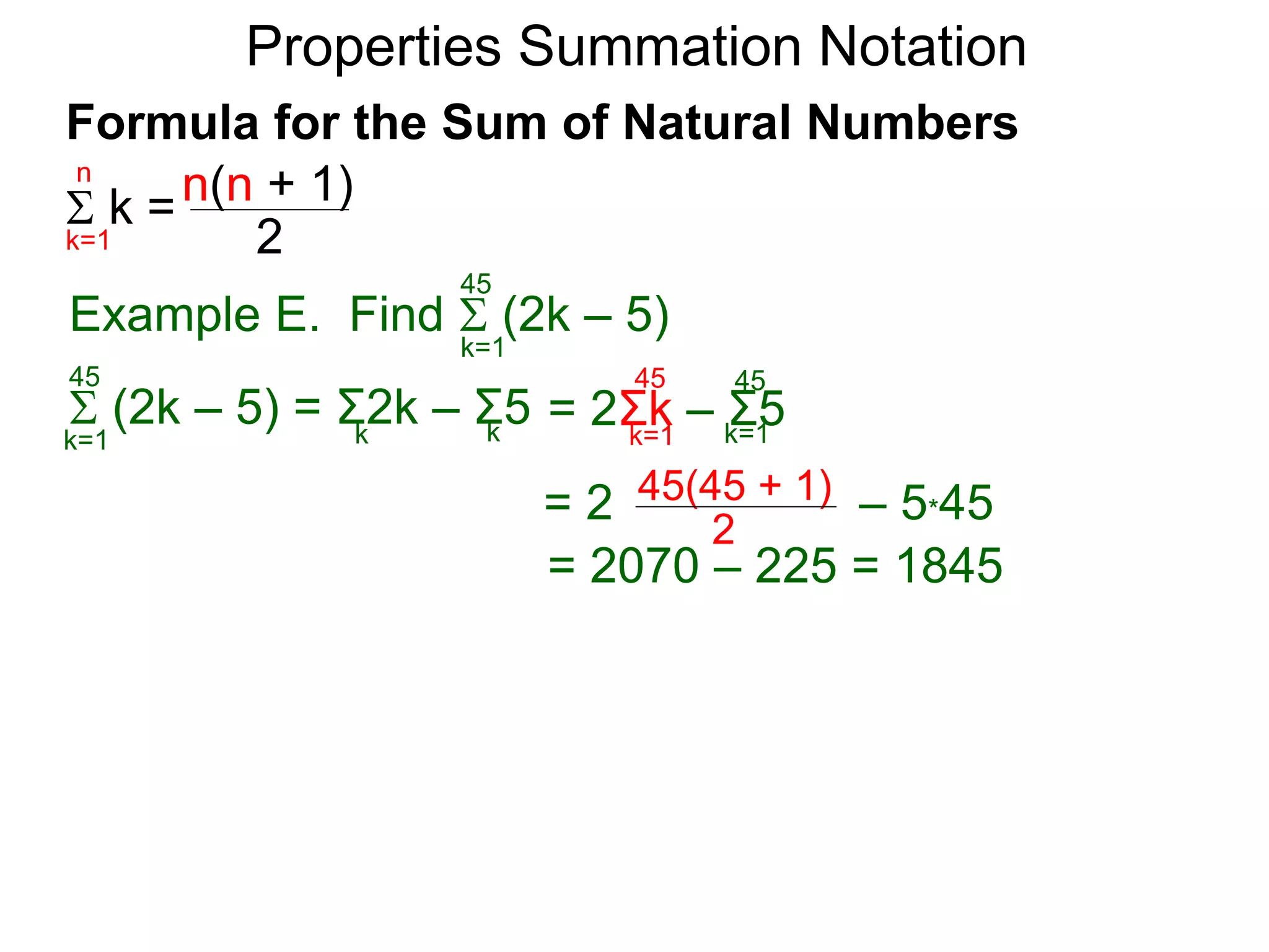 5.1 sequences and summation notation t | PPTX