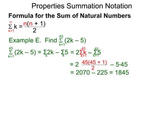 5.1 sequences and summation notation t | PPTX