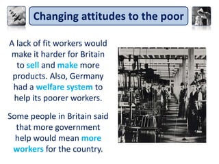 Making of Modern Britain 1880-1951 - changing attitudes towards poverty ...