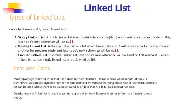 5. linked list | PPT