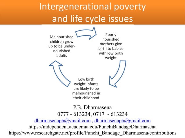 5. intergenerational poverty and life cycle issues | PPT