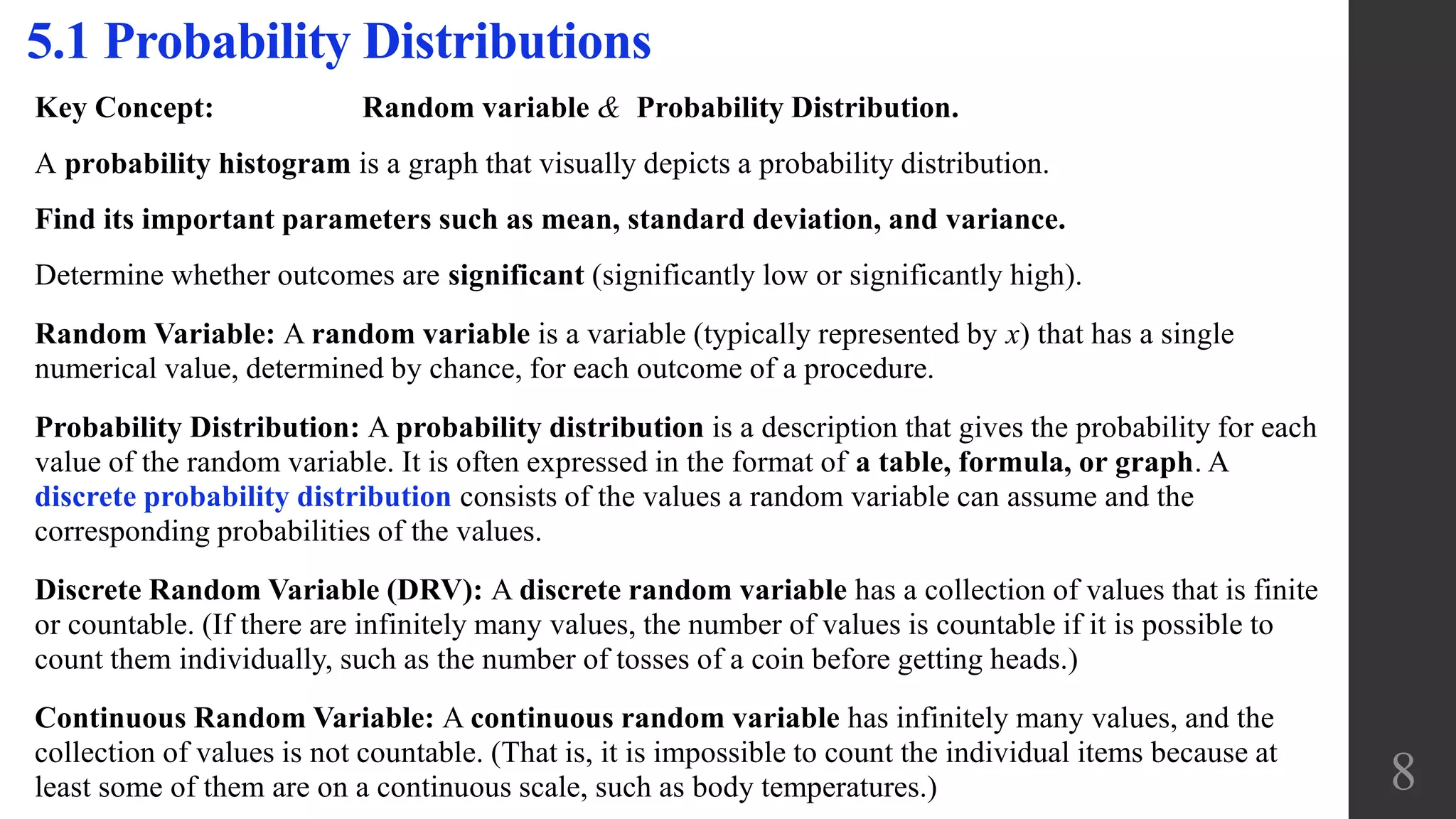 Probability distributions | PPTX