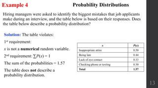Probability distributions | PPT