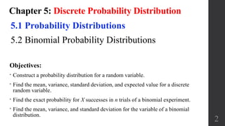 Probability distributions | PPT