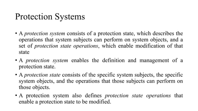 Least privilege, access control, operating system security | PPTX