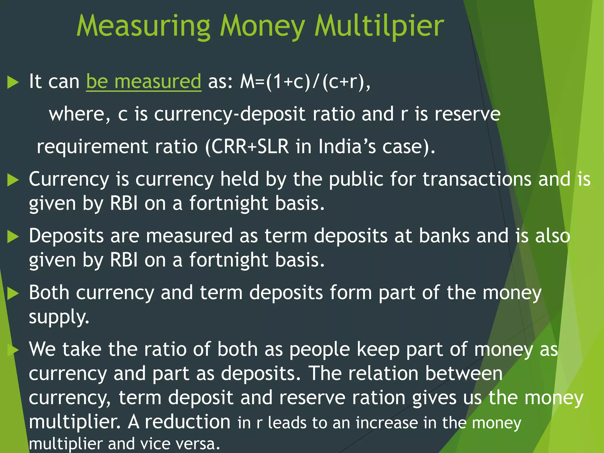 Money Multiplier | PPT
