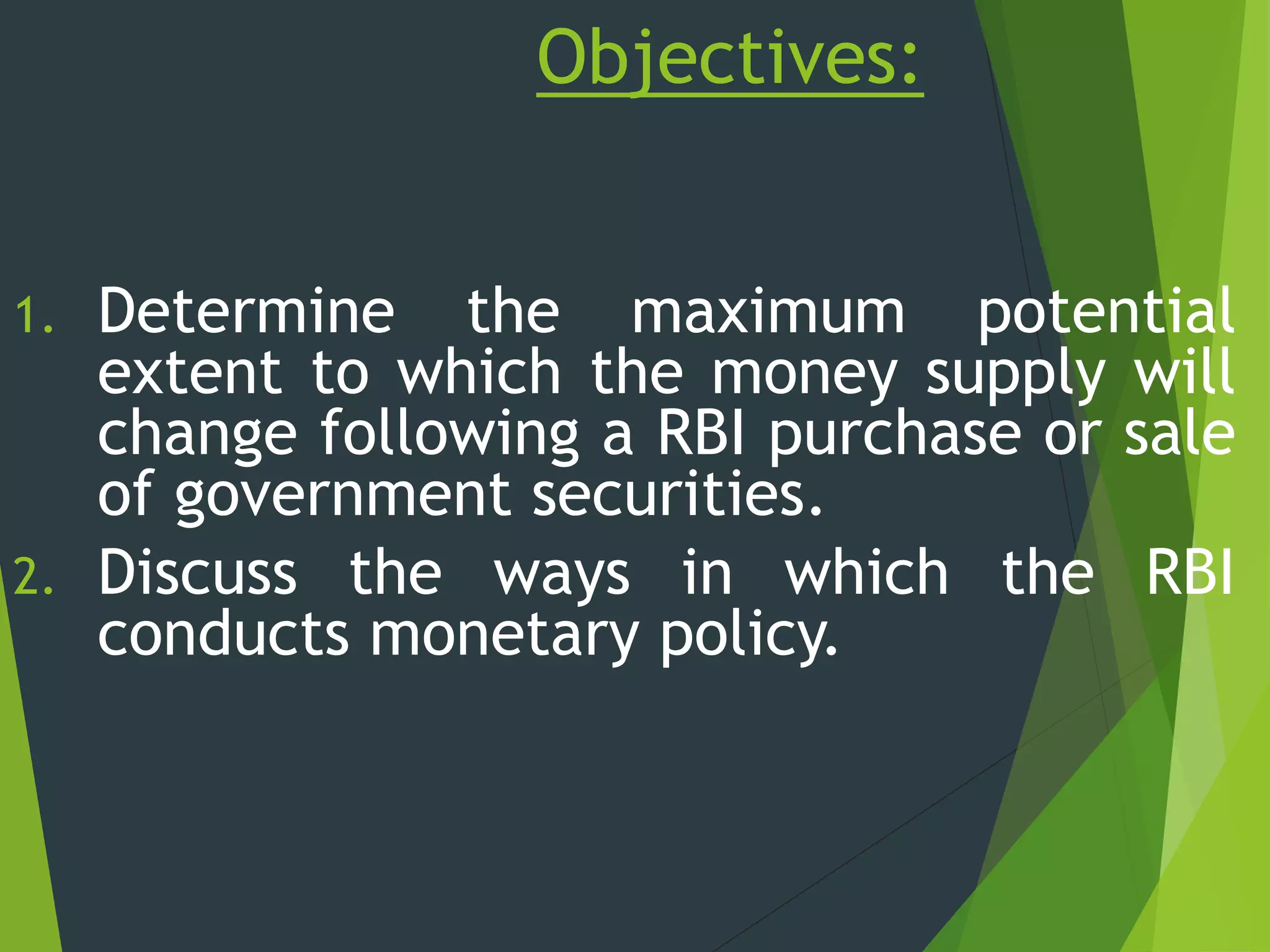 Money Multiplier | PPT
