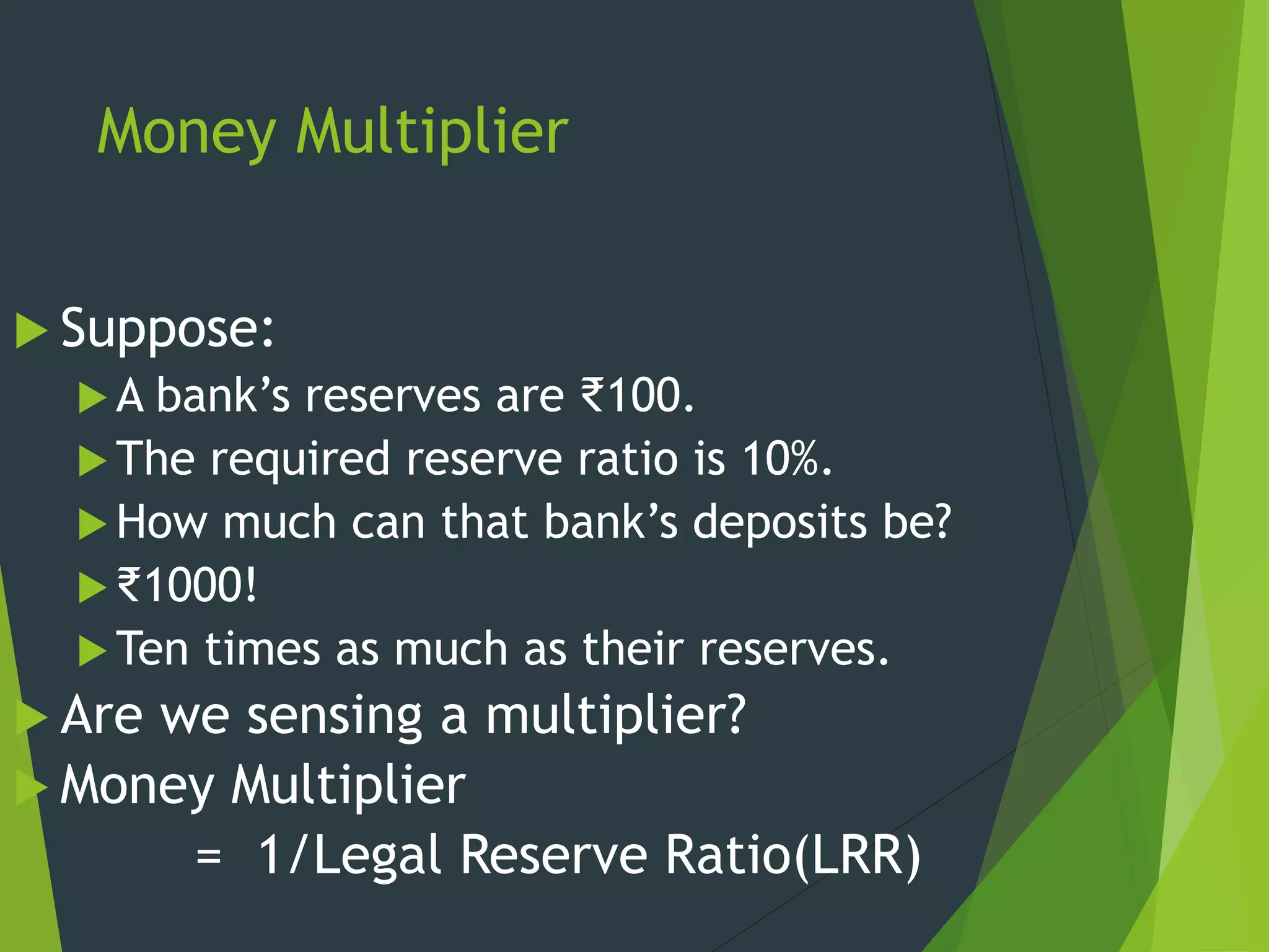 Money Multiplier | PPT