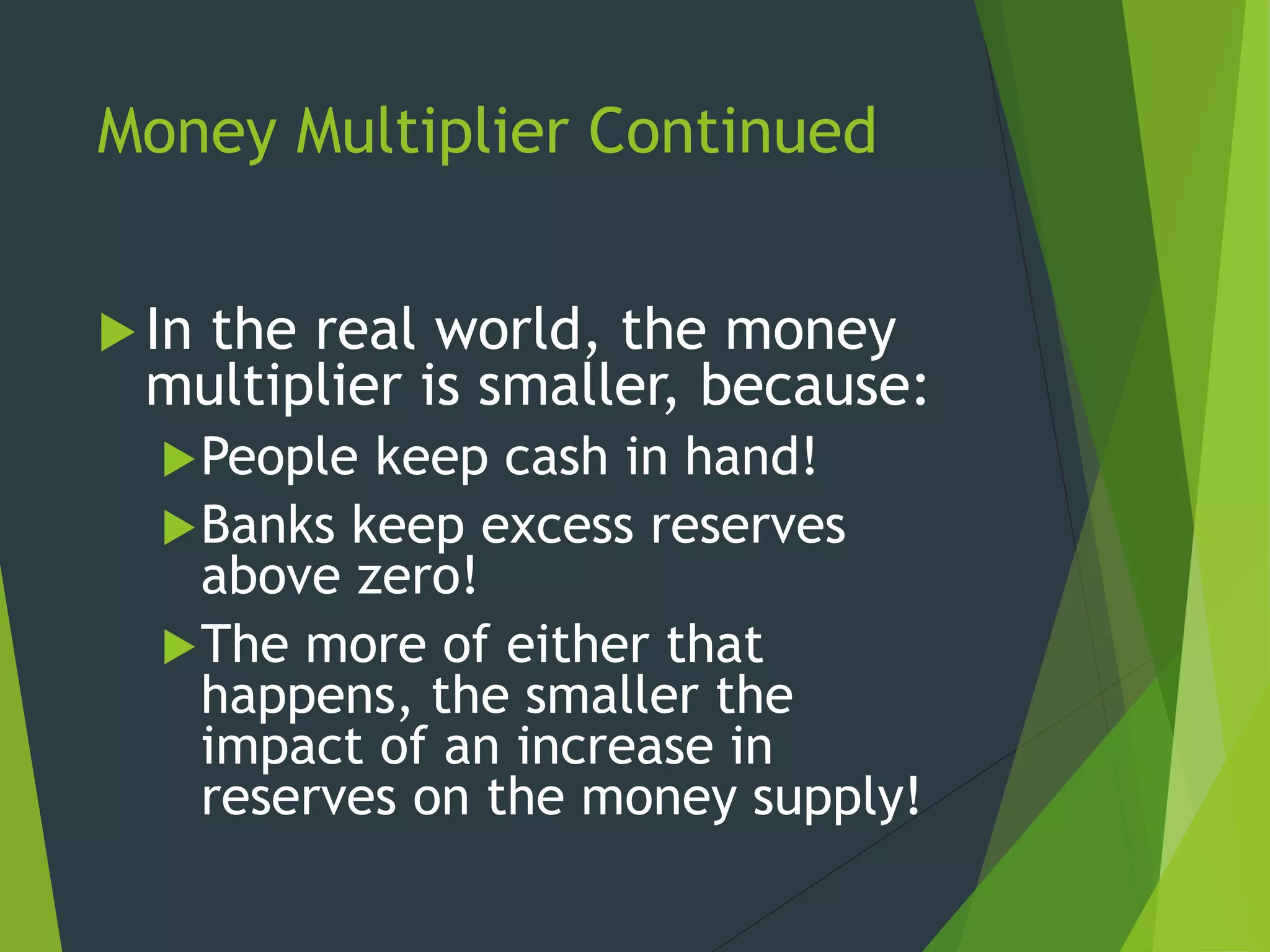 Money Multiplier | PPT
