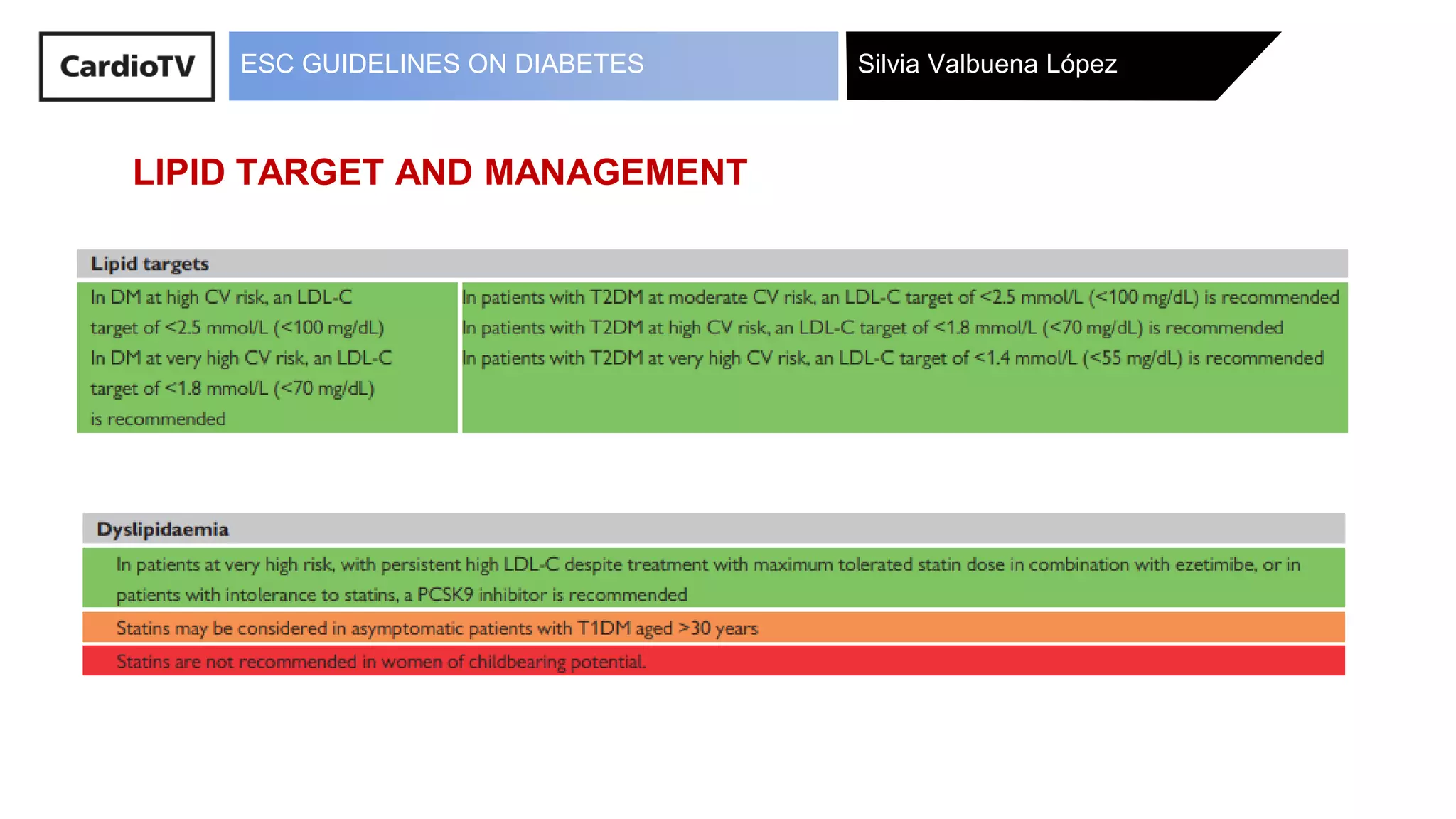 5. ESC Guidelines on Diabetes | PDF