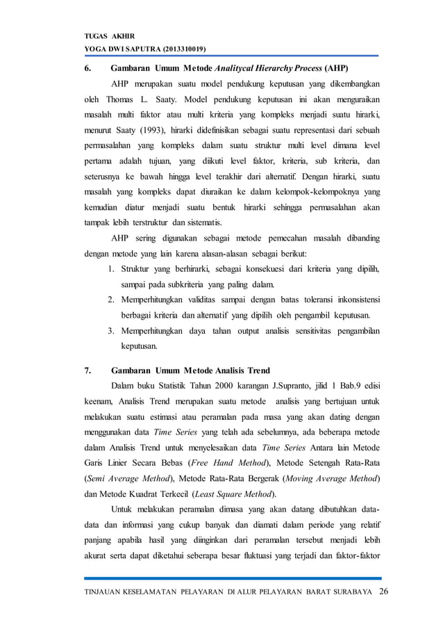 BAB II TINJAUAN KESELAMATAN PELAYARAN DI ALUR PELAYARAN BARAT SURABAYA | DOC