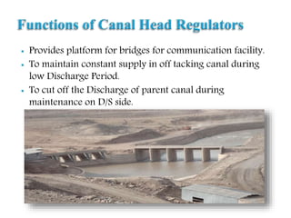 Diversion Headwork in Canal | PPTX