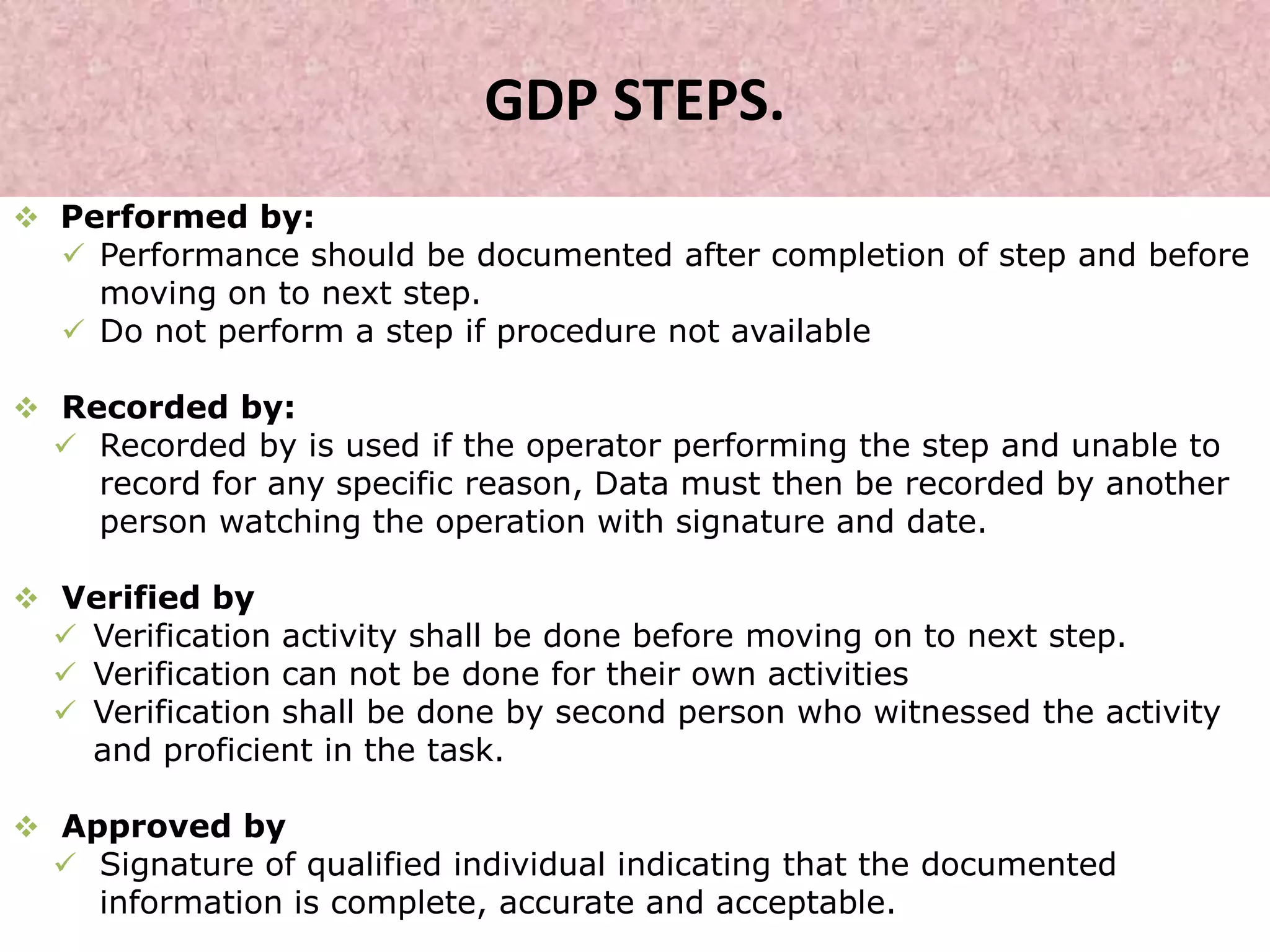 Good Documentation Practices | PPTX
