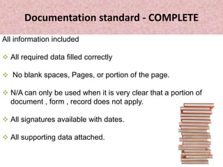 Good Documentation Practices | PPTX