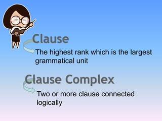 5. clause and complex clause | PPTX