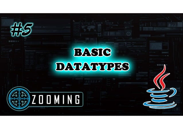 Java basic datatypes | PPT