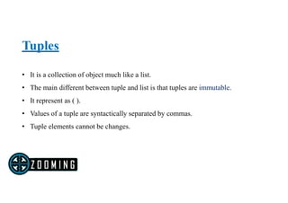 Python Tuples | PPT