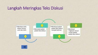 5. teks diskusi | PPTX