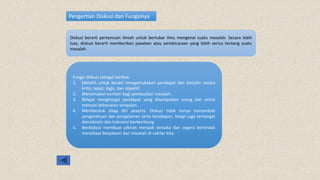 5. teks diskusi | PPTX