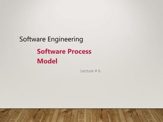 5. software process model | PPT