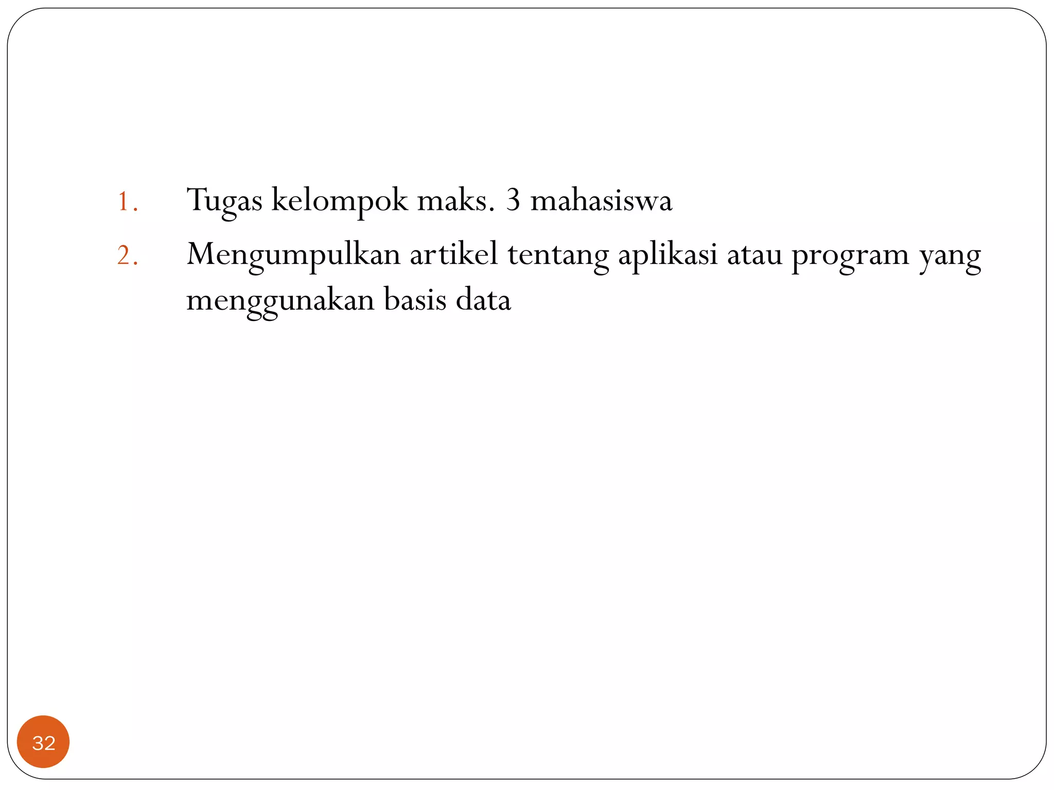 Sistem Informasi - Data dan Basis Data | PDF