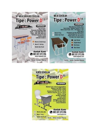 Contoh Proposal Pengadaan Meubeler Sekolah | PDF