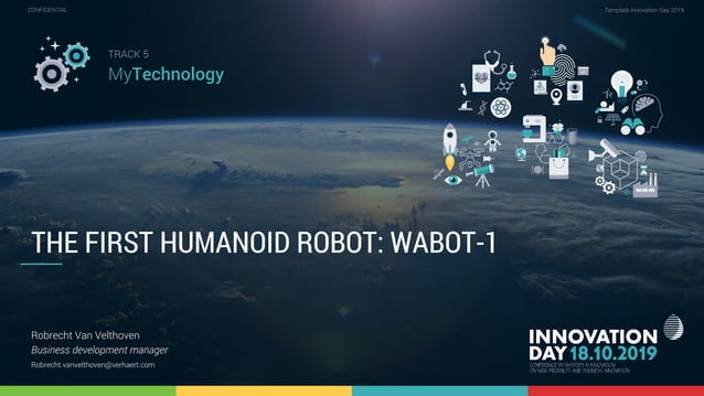 The first humanoid robot, wabot 1 (by Robrecht Van Velthoven) | PDF ...