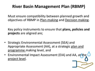 5. Water Framework Directive and spatial planning - Clare Lee ...