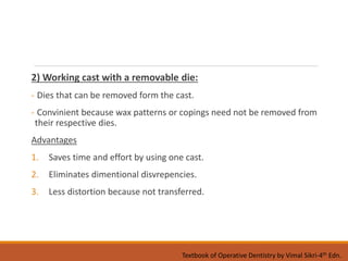CASTING PROCEDURES AND DEFECTS | PPTX