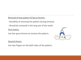 CASTING PROCEDURES AND DEFECTS | PPTX