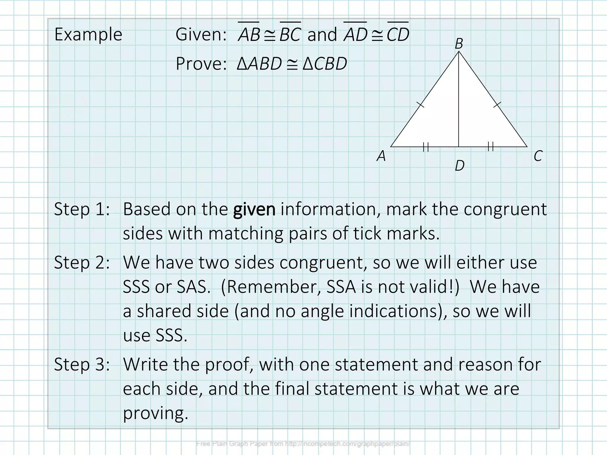 5.3 Congruent Triangle Proofs & CPCTC | PDF