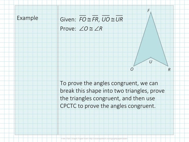 5.3 Congruent Triangle Proofs & CPCTC | PDF | Physics | Science