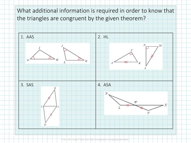 5.3 Congruent Triangle Proofs & CPCTC | PDF | Physics | Science