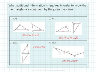 5.3 Congruent Triangle Proofs & CPCTC | PDF