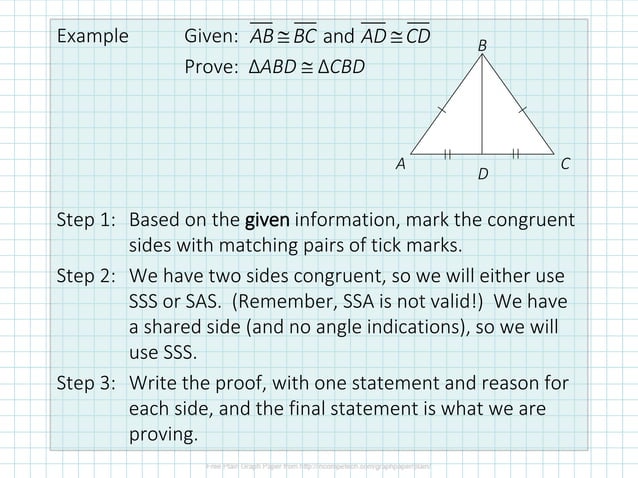 5.3 Congruent Triangle Proofs & CPCTC | PDF | Physics | Science
