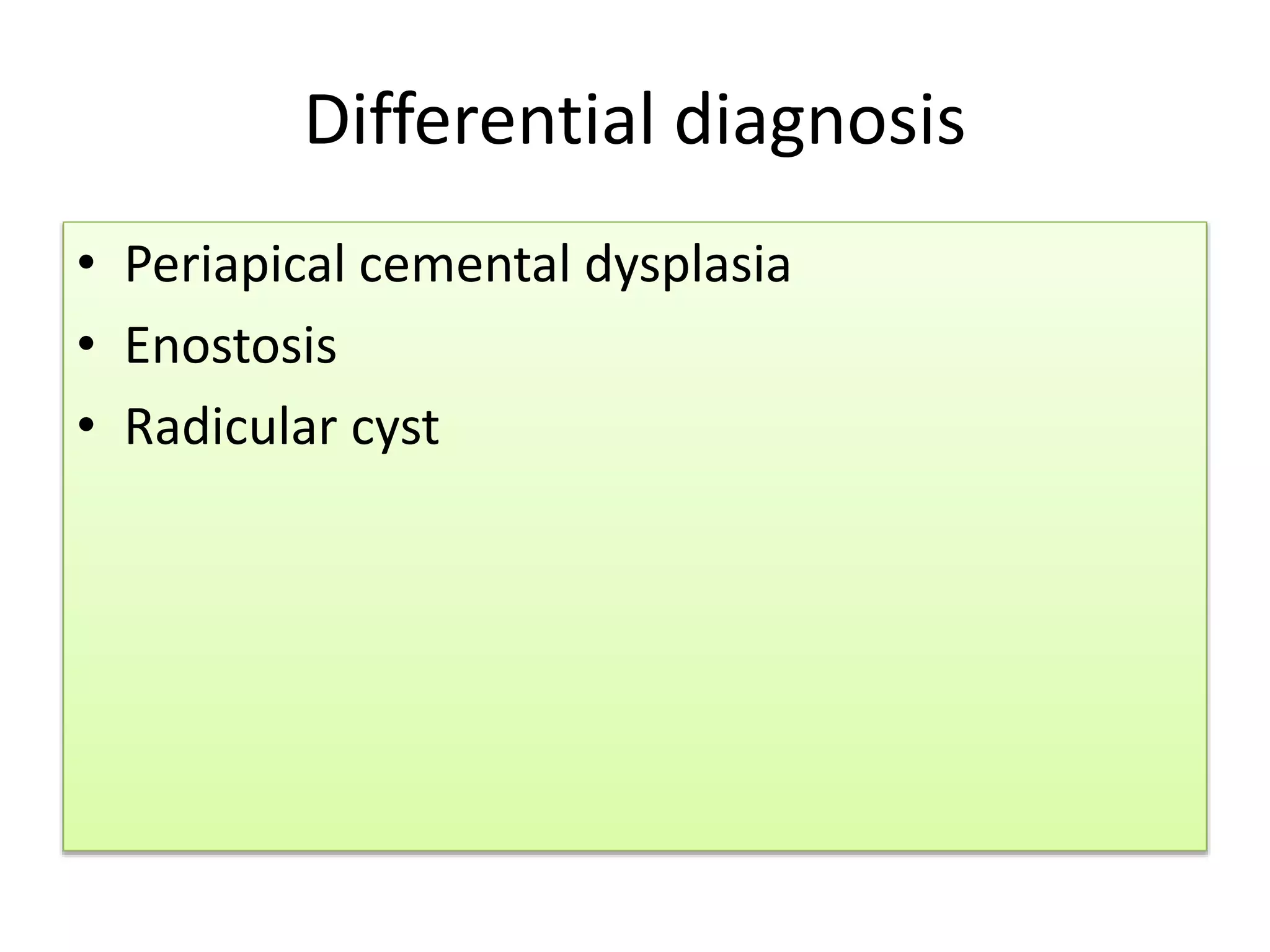 Periapical radiolucencies | PPTX
