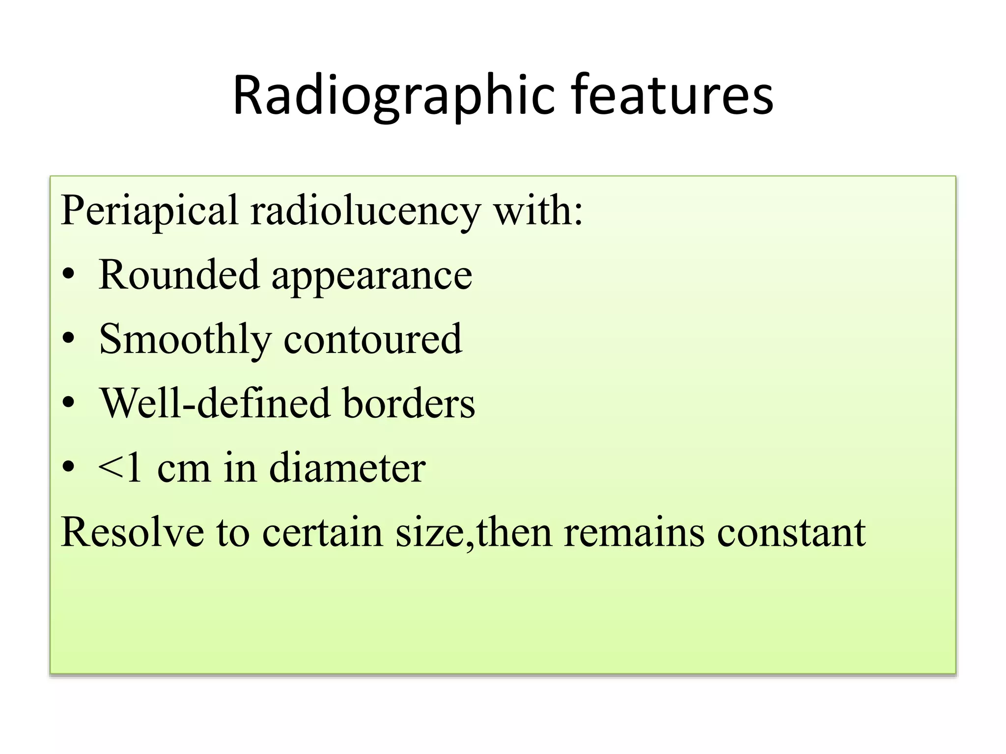 Periapical radiolucencies | PPTX