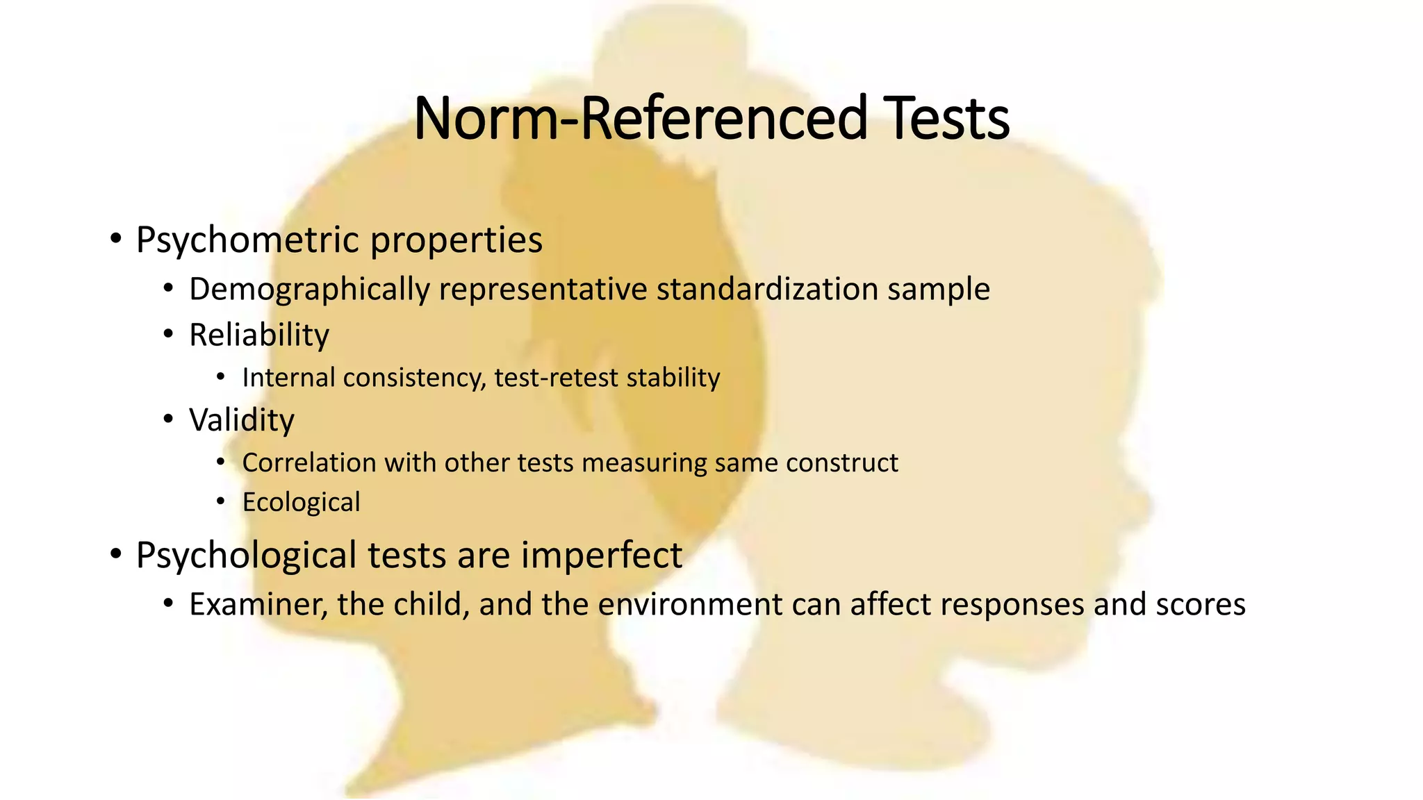 5. psychological assessment in pediatric rehabilitation | PPTX