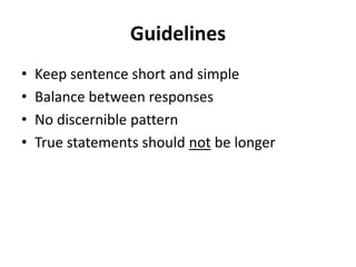 5 1a - forms of assessment | PPTX