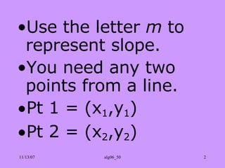 5 1b Slope Formula | PPT