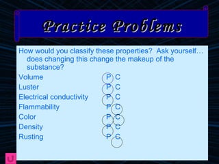 5.1 Classification Of Matter Part B | PPT